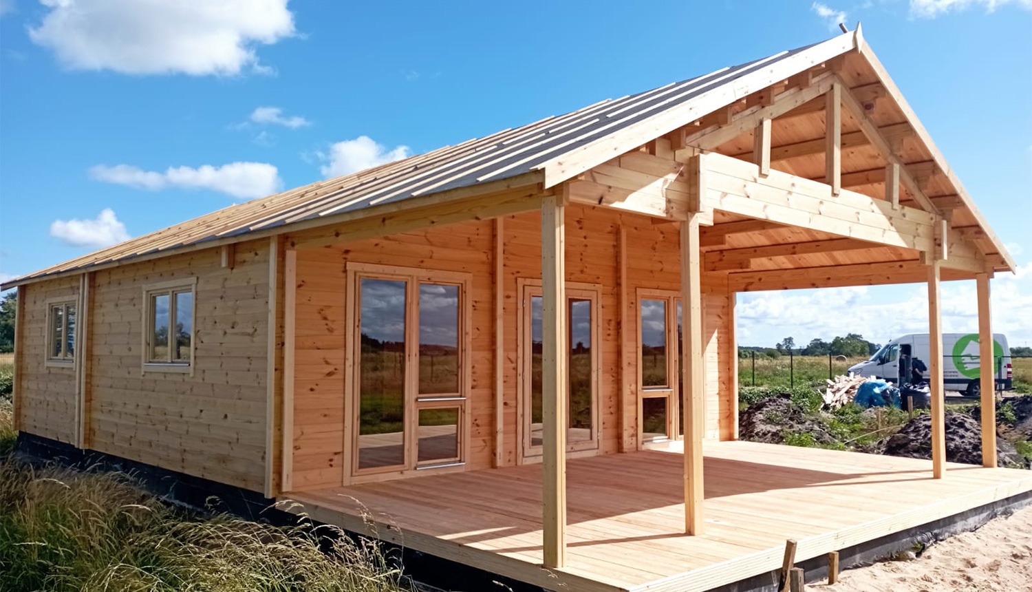 Medinių namų, vasarnamių, namelių, garažų statyba - Woodresta